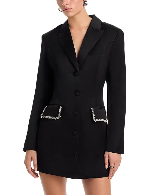 LUCY PARIS Beaded Blazer Dress