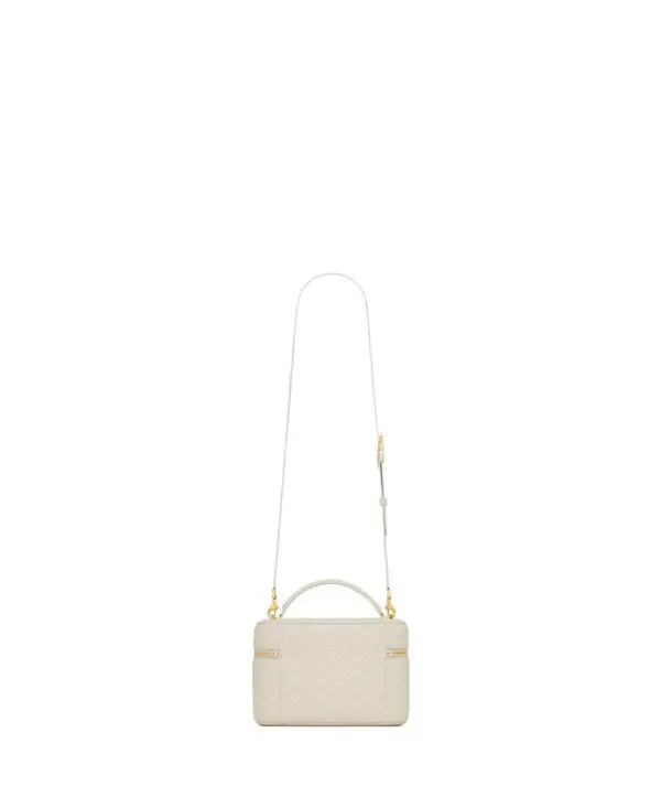 Saint Laurent Gaby Large Vanity Bag - Open White