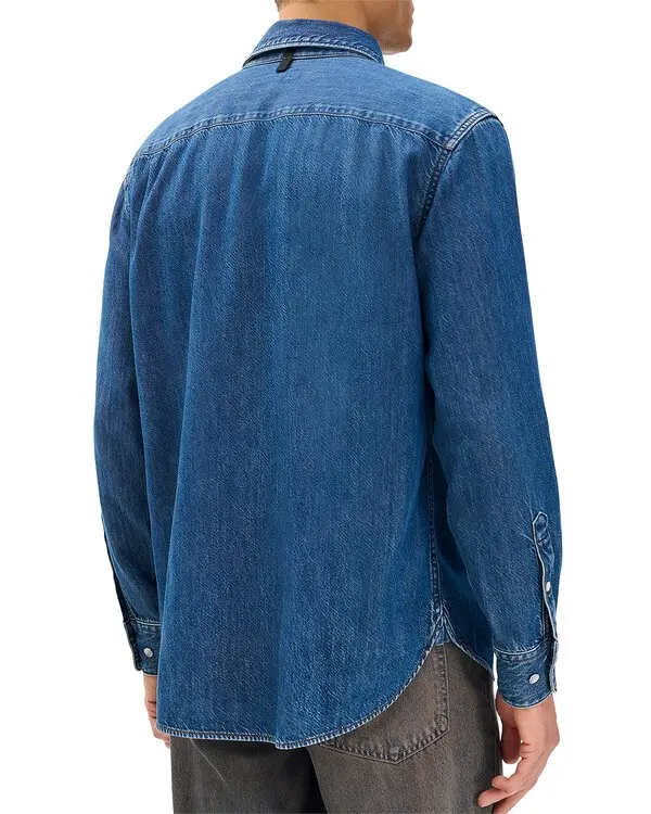 Rag & Bone Finch Denim Relaxed Fit Button Down Shirt