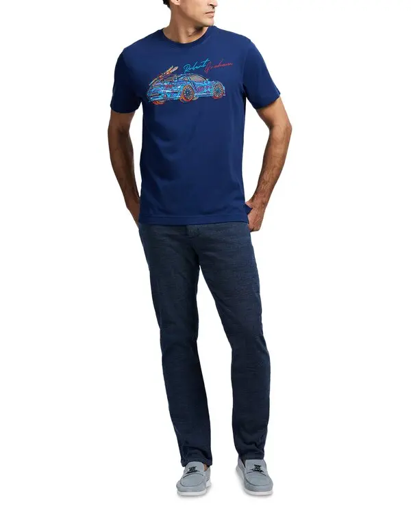Robert Graham Road Trip Cotton Graphic Tee