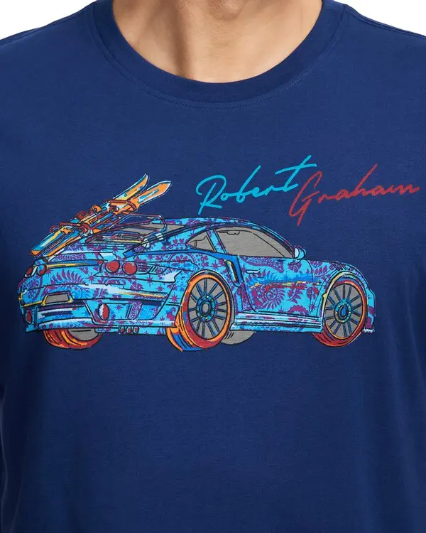 Robert Graham Road Trip Cotton Graphic Tee