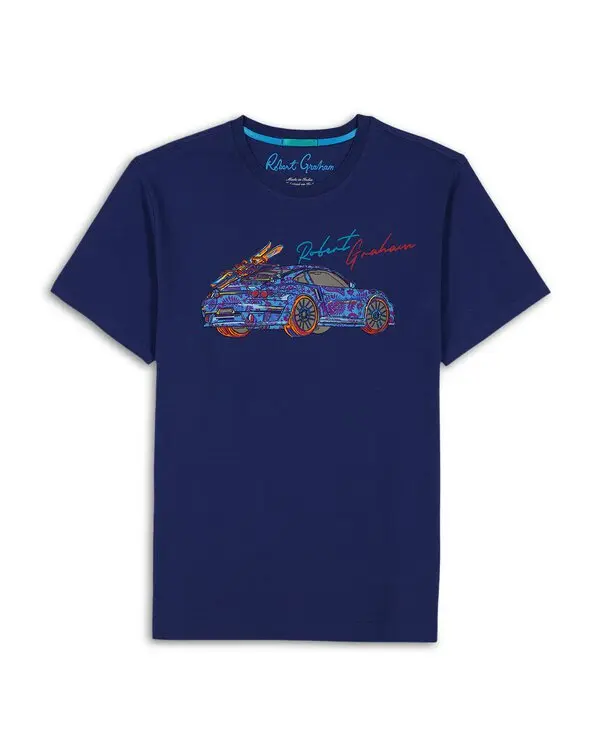 Robert Graham Road Trip Cotton Graphic Tee