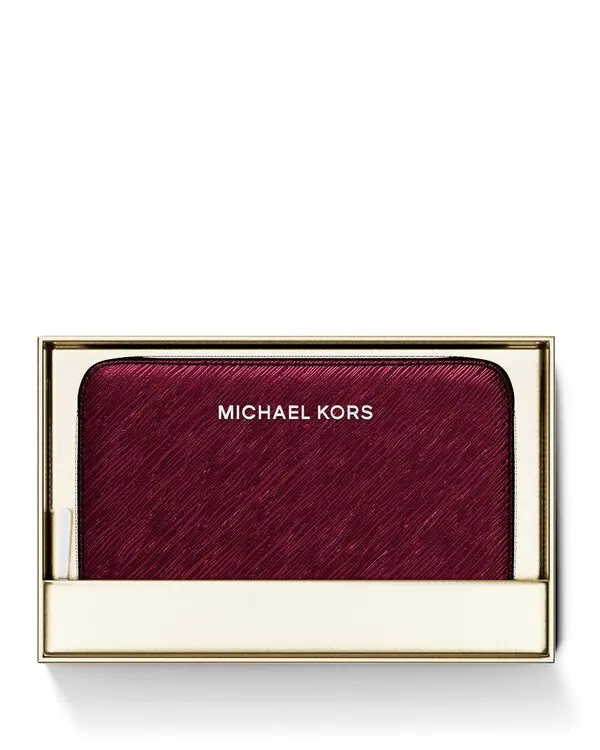 Michael Kors Jet Set Zip Around Card Case