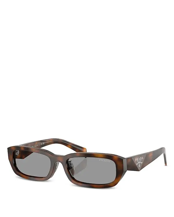 Prada Rectangle Sunglasses 55mm - Grey