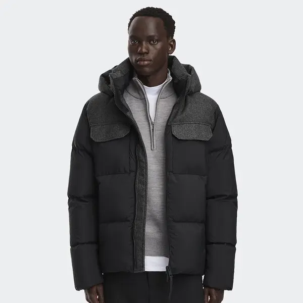 Canada Goose Fairview Parka - Black/herringbone