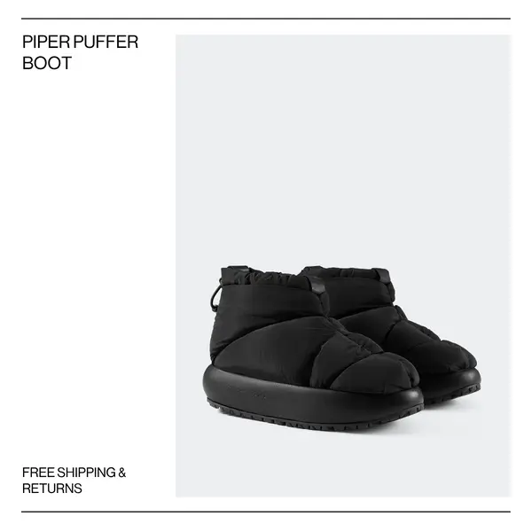 Canada Goose Piper Puffer Boots - Black