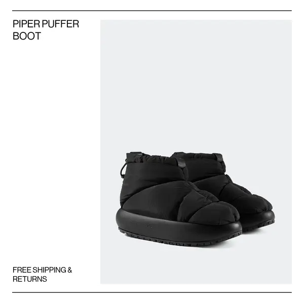 Canada Goose Piper Puffer Boots - Black