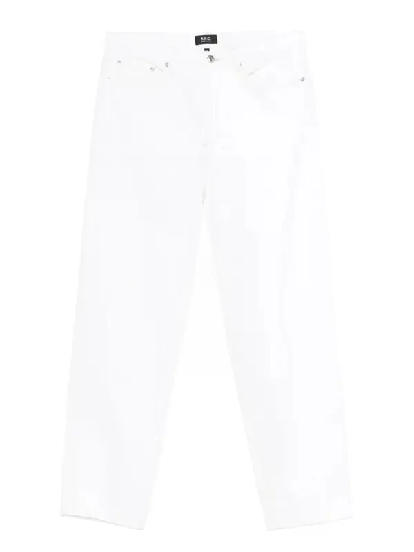 A.p.c. Straight-leg Trousers - White