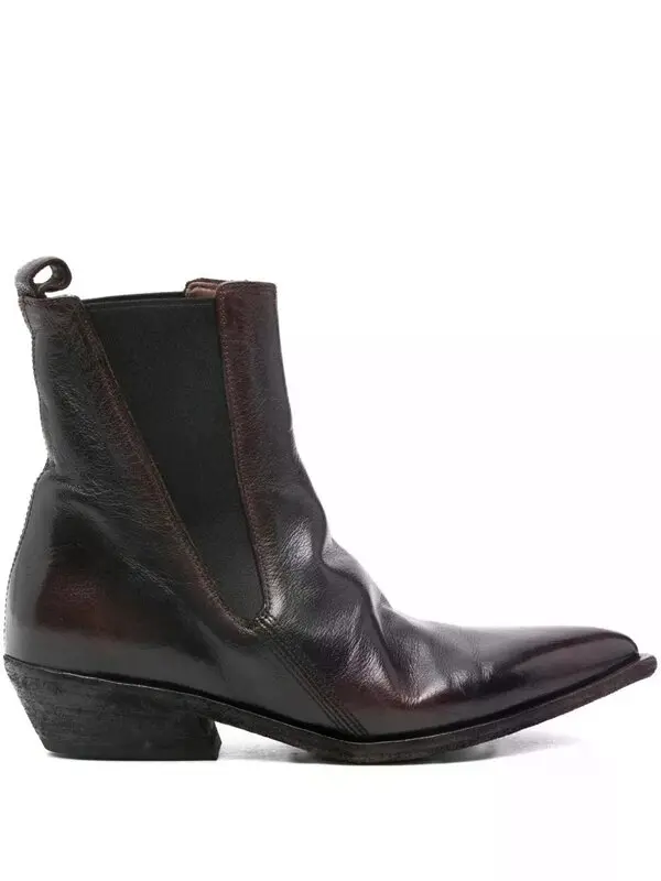 Officine Creative Pointed-toe Ankle Boots