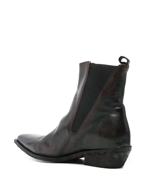 Officine Creative Pointed-toe Ankle Boots