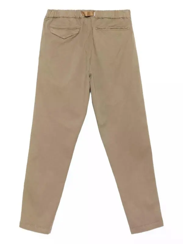WHITE SAND Belted Trousers