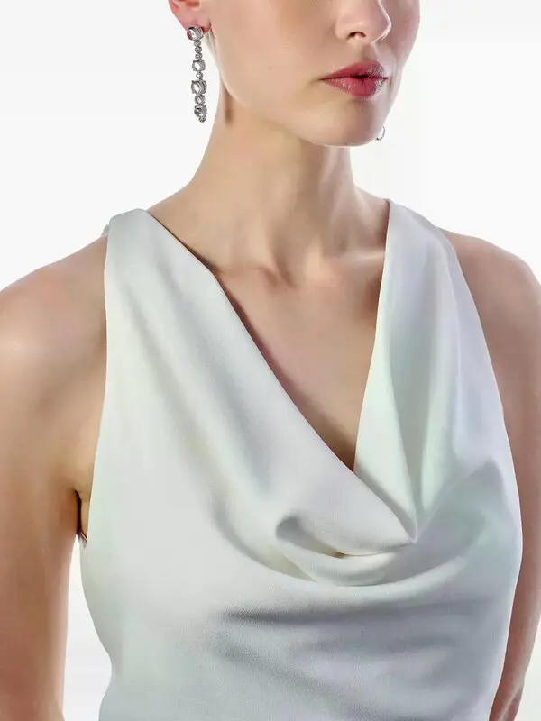 ANABELA CHAN 14k White Gold And Rhodium Vermeil Sapphire Earrings