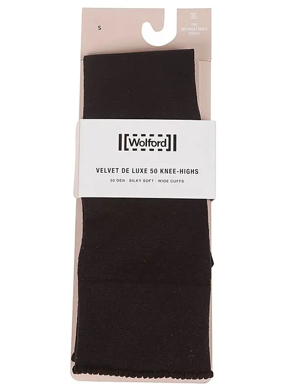 Wolford Knee-length Socks - Black