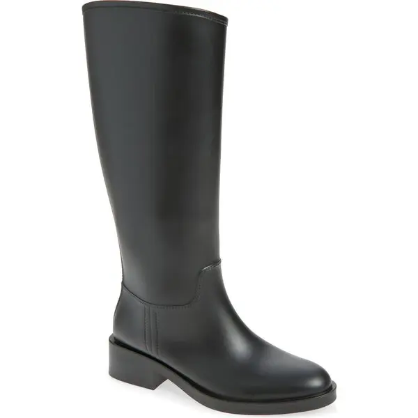 Jeffrey Campbell Torrential Knee High Boots - Black