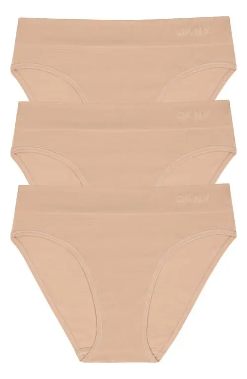 Dkny Litewear 3-pack High Leg Seamless Briefs - Glow