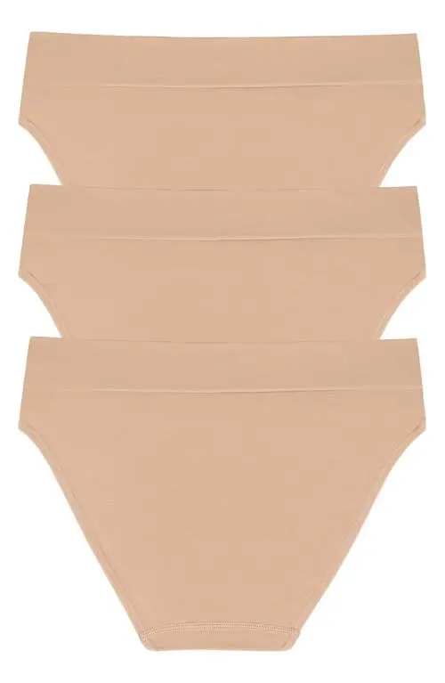 Dkny Litewear 3-pack High Leg Seamless Briefs - Glow