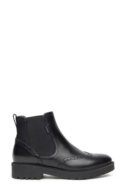 NEROGIARDINI Wingtip Chelsea Boot - Black