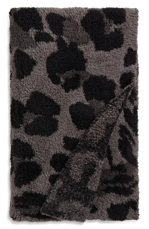 Barefoot Dreams Cozychic® Exploded Leopard Throw Blanket - Mineral Multi