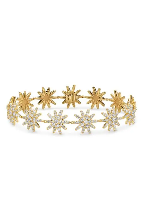 David Yurman Starburst Pavé Diamond Bracelet - Gold