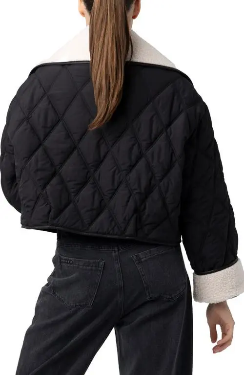 Blanknyc Faux Shearling Quilted Jacket