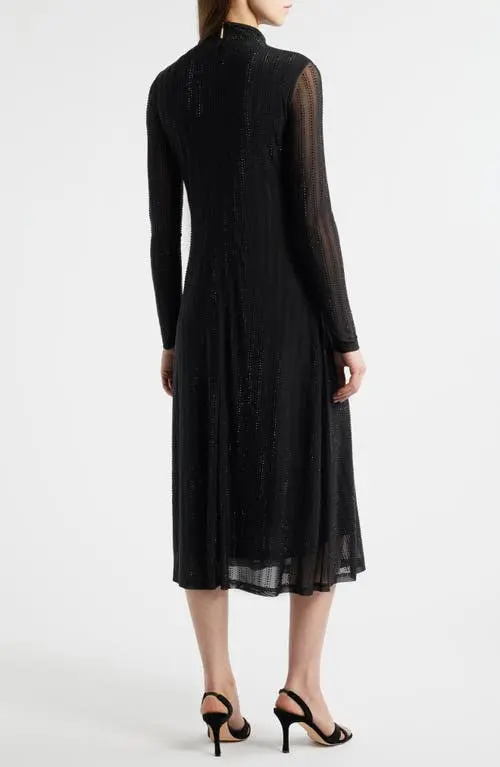 navy blue dress for baby girl Elie Tahari Blue Crepe Party V-Neck Cocktail Dress main image 1