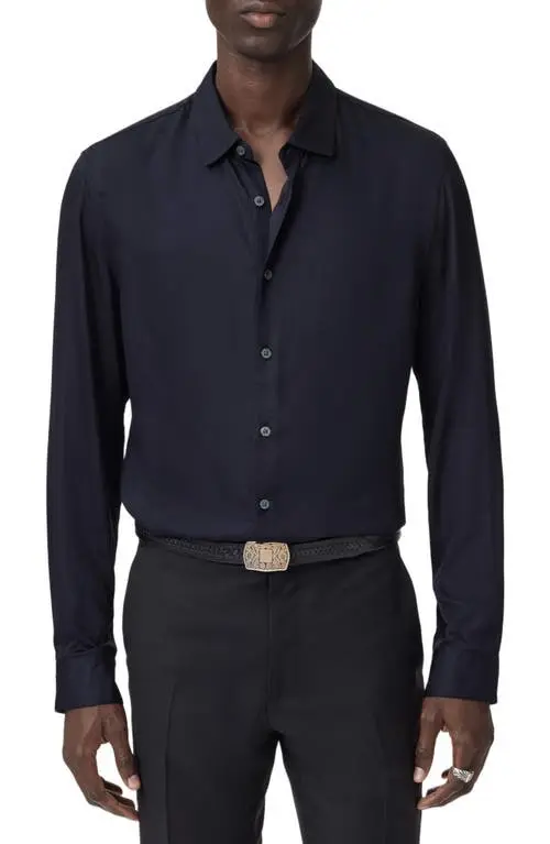John Varvatos Ross Button-up Shirt - Thistle