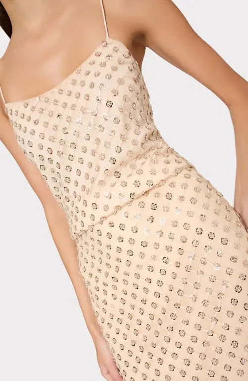 MILLY Rosemary Sequin Embroidered Skirt