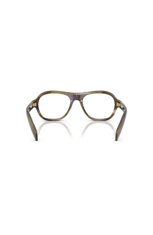 Prada 55mm Rectangle Optical Glasses