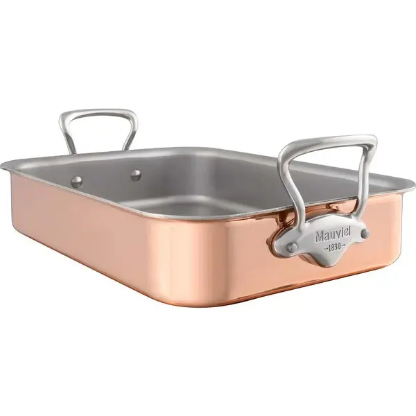 MAUVIEL M'150s Tri-ply Roasting Pan With Rack