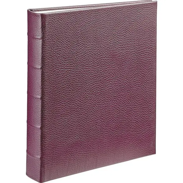 GRAPHIC IMAGE Large 3-ring Clear Pocket Album - Wine