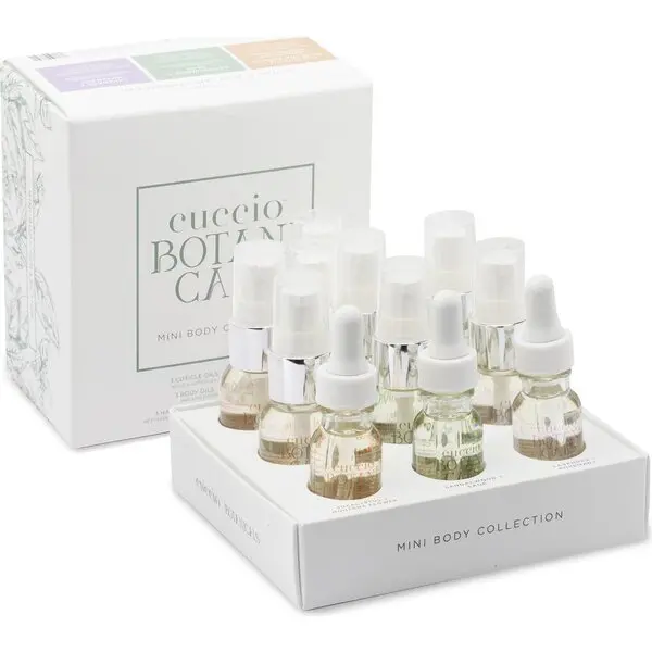CUCCIO Botanicals Mini Body Collection - White Box