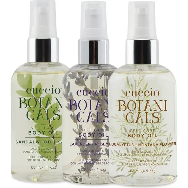 CUCCIO Botanicals Body Oil Discovery Set - N/a
