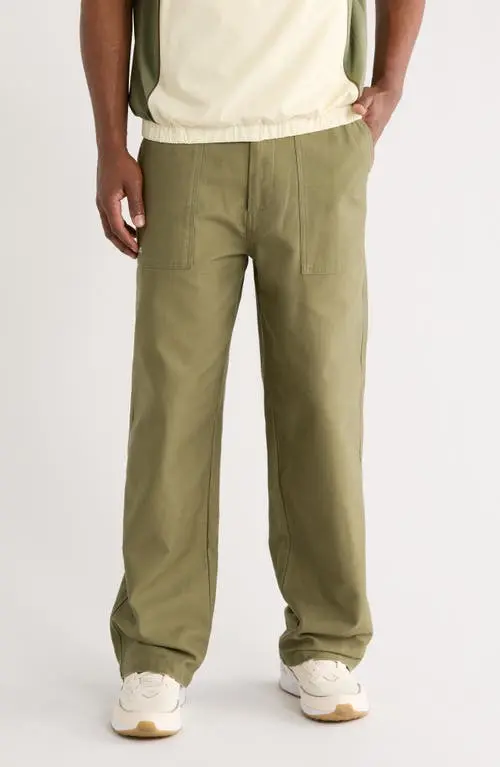 MALBON Braxton Straight Leg Pants - Olivine
