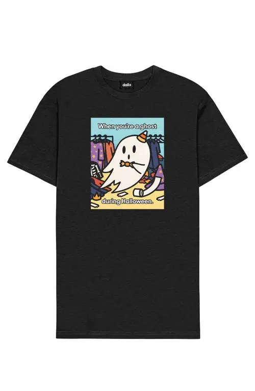 DALIX Ghost Problems Tee - Black