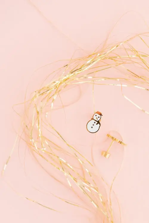 PIP POP Snowman Stud Earrings