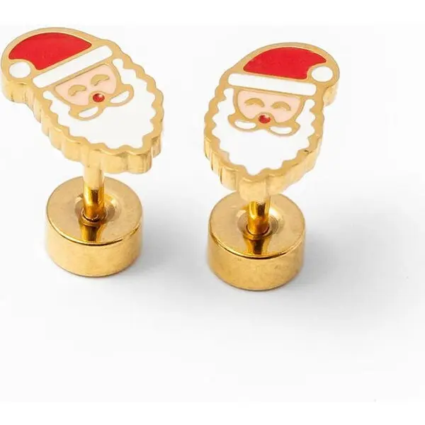 PIP POP Santa Stud Earrings