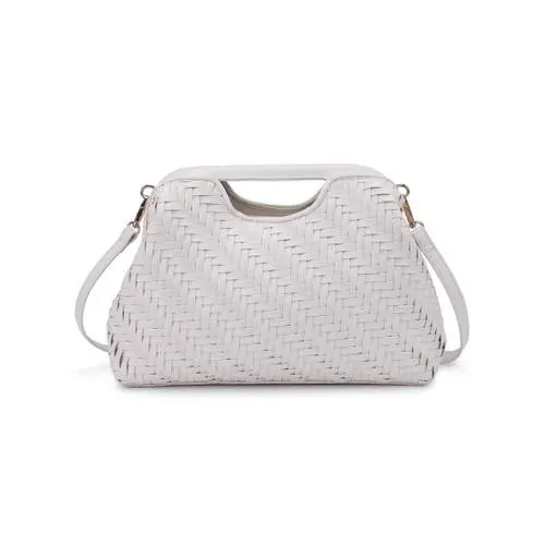 MODA LUXE Amara Crossbody Bag - Ivory
