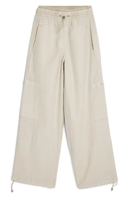 Desigual Cotton Toggle Joggers - Beige