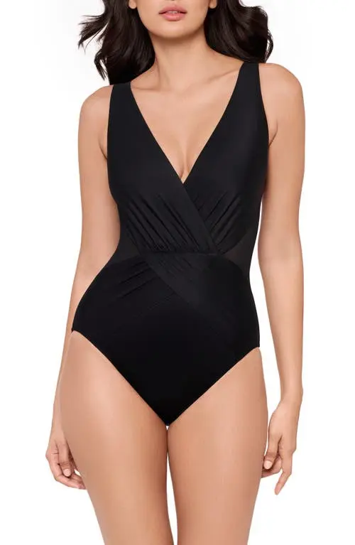MIRACLESUIT® Ibiza One-piece Swimsuit - Black