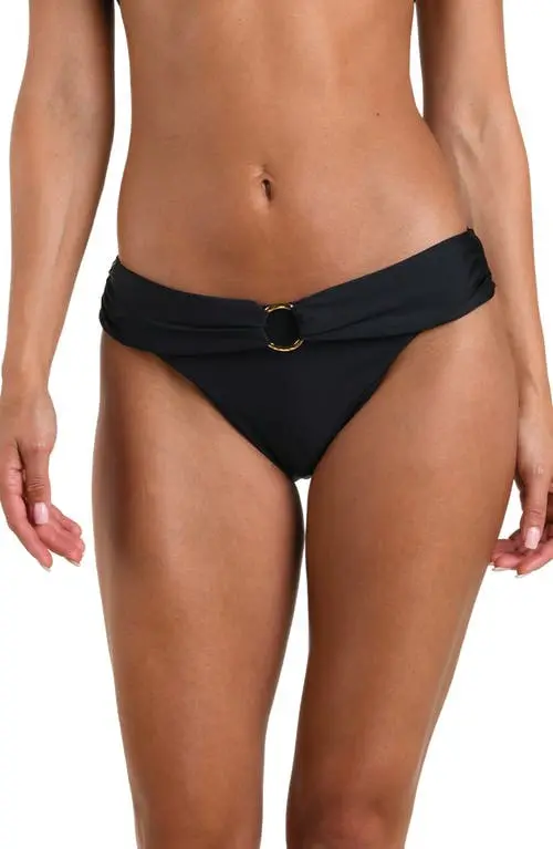 SUNSHINE 79 Ring Sash Bikini Bottom - Black