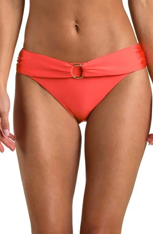 SUNSHINE 79 Ring Sash Bikini Bottom - Shocking Orange