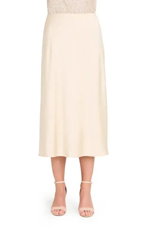 TAHARI ASL Satin Maxi Skirt