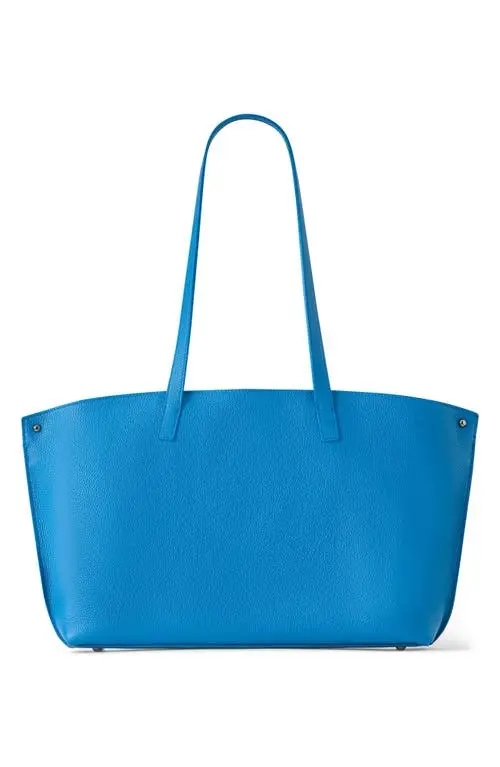Akris Ai Leather Convertible Shoulder Tote