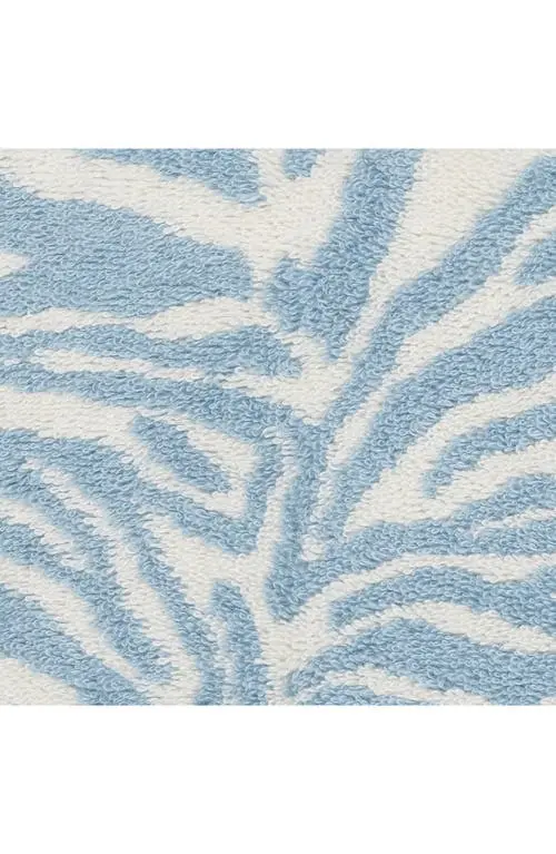 MATOUK Regine Zebra Stripe Cotton & Linen Towel