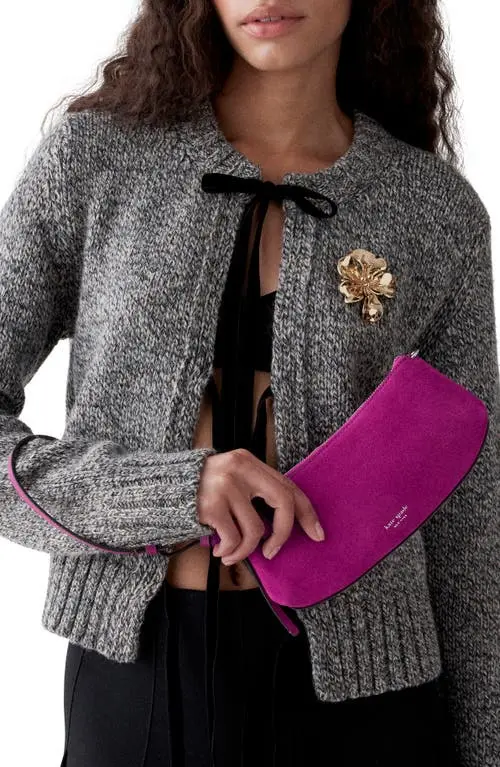 Kate Spade New York Loop Suede Pochette Bag