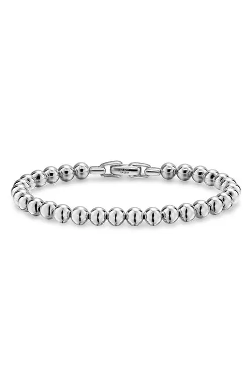 David Yurman Spiritual Beads Bracelet - Silver 6mm