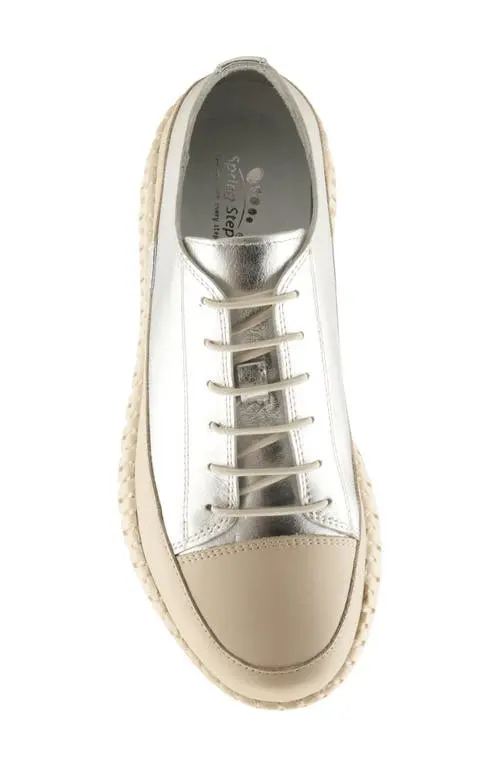 SPRING STEP SHOES Surana Sneaker - Silver