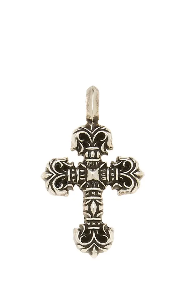 Chrome Hearts Sterling Filigree Cross Pendant - Silver