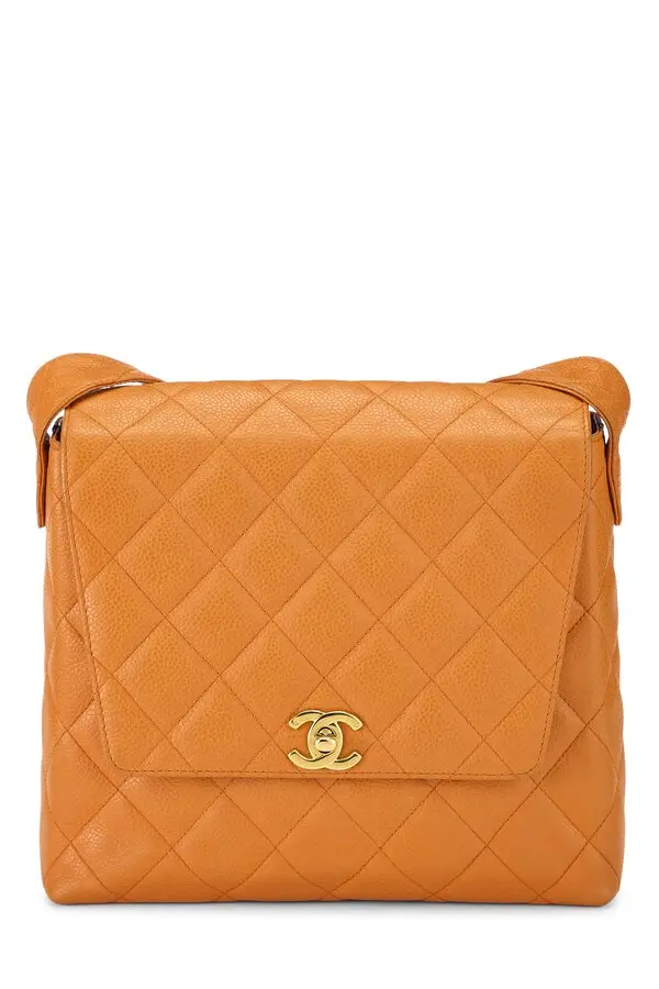 Chanel Quilted Caviar Shoulder Bag