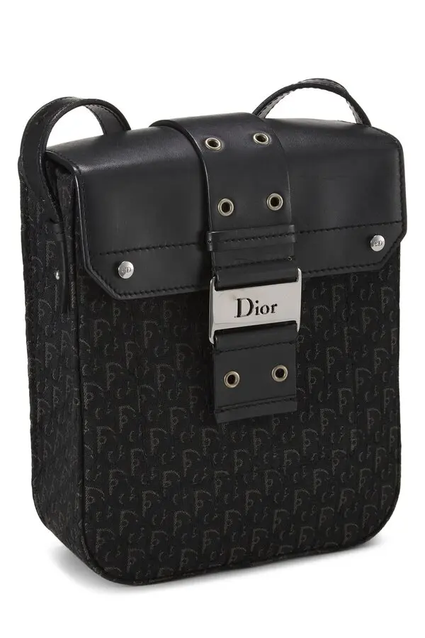 Dior Street Chic Diorissimo Canvas Shoulder Bag